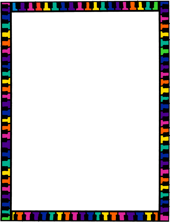 Download Colorful Borders - Clip Art Colorful Borders - HD Transparent ...