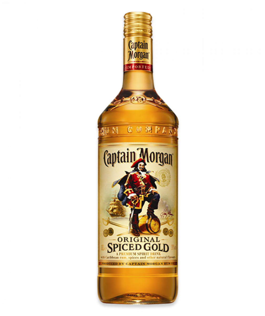 Download Captain Morgan 1 Litre - Captain Morgan Gold Spiced - HD ...
