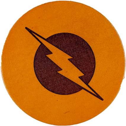Download Reverse Flash Inspired Coaster - Circle - HD Transparent PNG ...