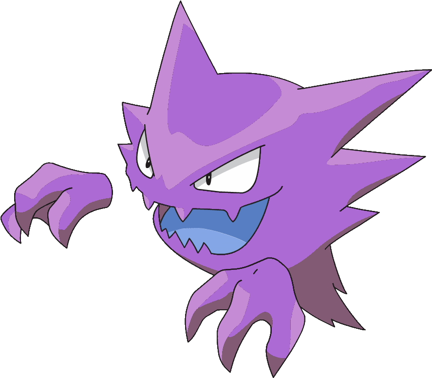 Download HD Shiny Gastly Haunter And Gengar Download - Pokemon Shiny ...