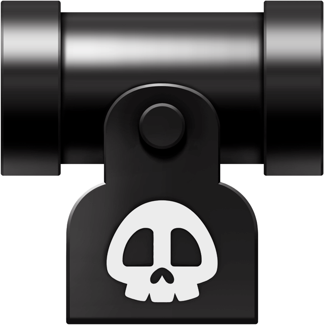 Download Nintendo Clipart Super Mario Bros - Mario Bullet Bill Cannon ...