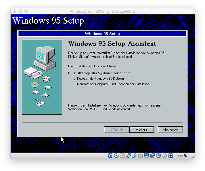 Download Windows 95 Setup - Windows 95 Install Wizard - HD Transparent ...