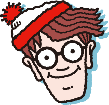 Download Where's Wally Wally Run - Where's Waldo Face - HD Transparent ...
