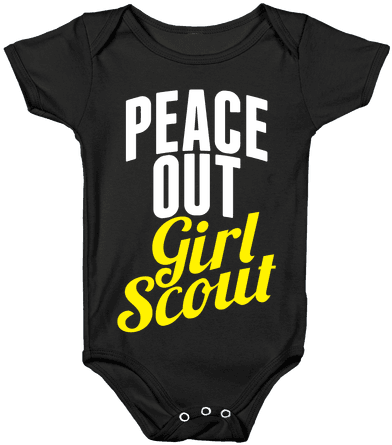 Peace Out Girl Scout