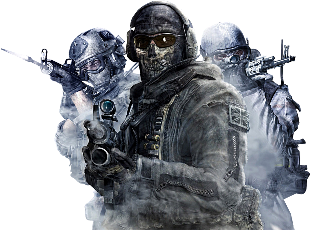 Download Cod Modern Warfare - Ghost Call Of Duty Ghost - HD Transparent ...