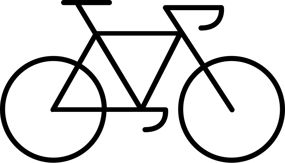Download HD Bike Bicycle Ride - Bike Simple Drawing Transparent PNG ...