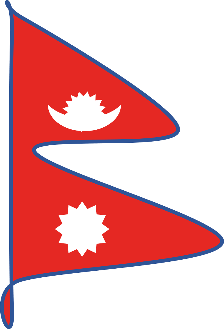 Download Nepali Flag - Nepal - HD Transparent PNG - NicePNG.com