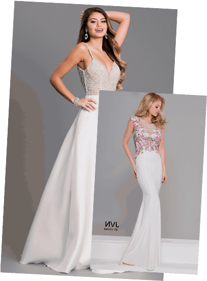 Download HD Prom Dresses By Color Promgirl - Dress Transparent PNG ...