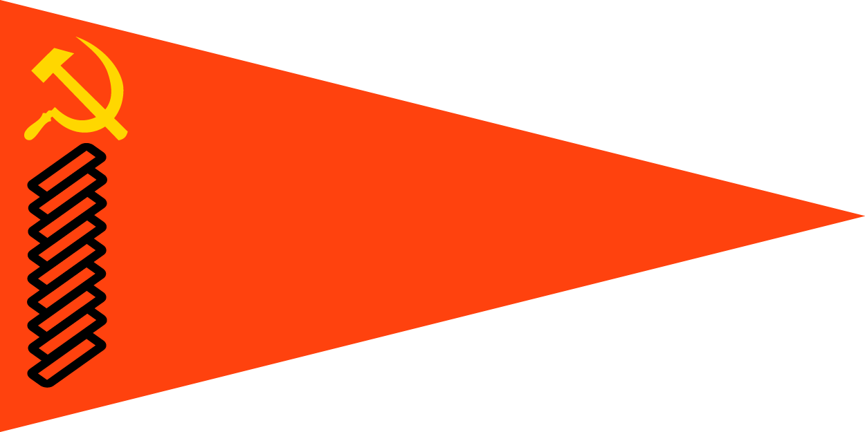 Download Flag Of Communist Yarphei - Triangle Arrow Vector - HD ...