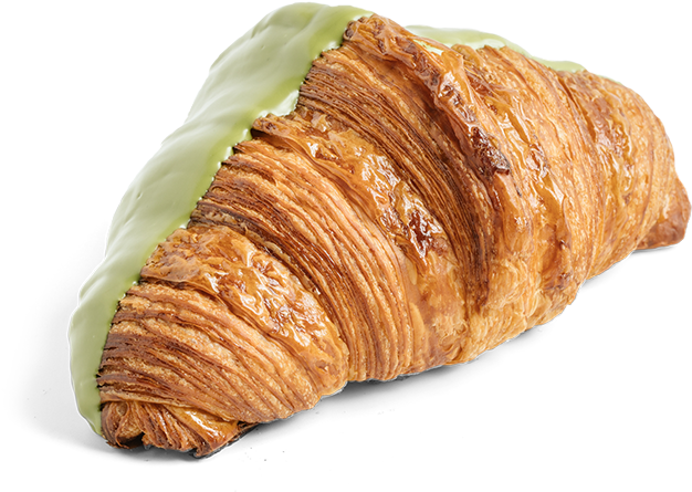 Download Matcha Croissant ‐ $4 - Danish Pastry - HD Transparent PNG ...