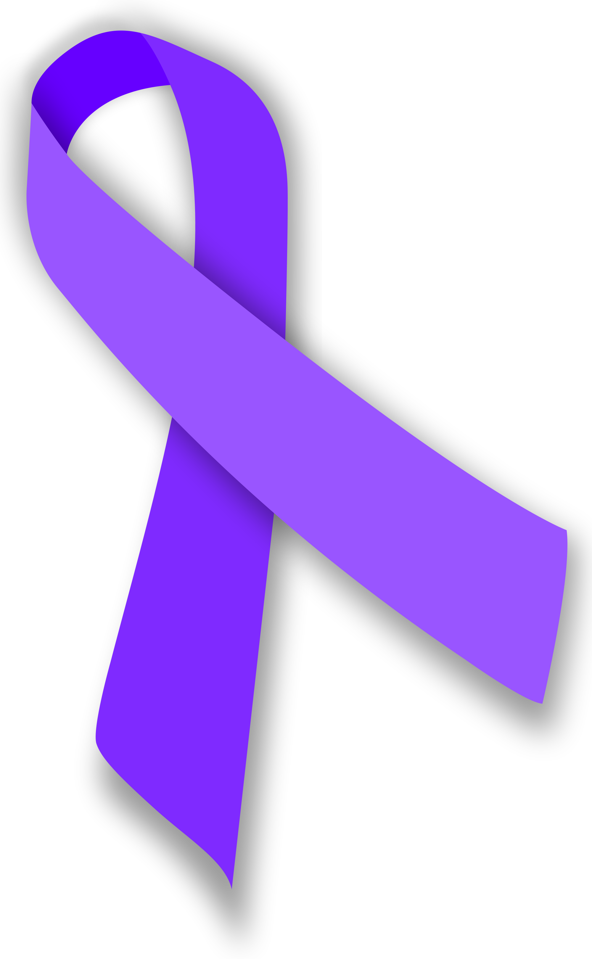 Download HD Lavender Ribbon Png Picture Royalty Free Download - Violet ...