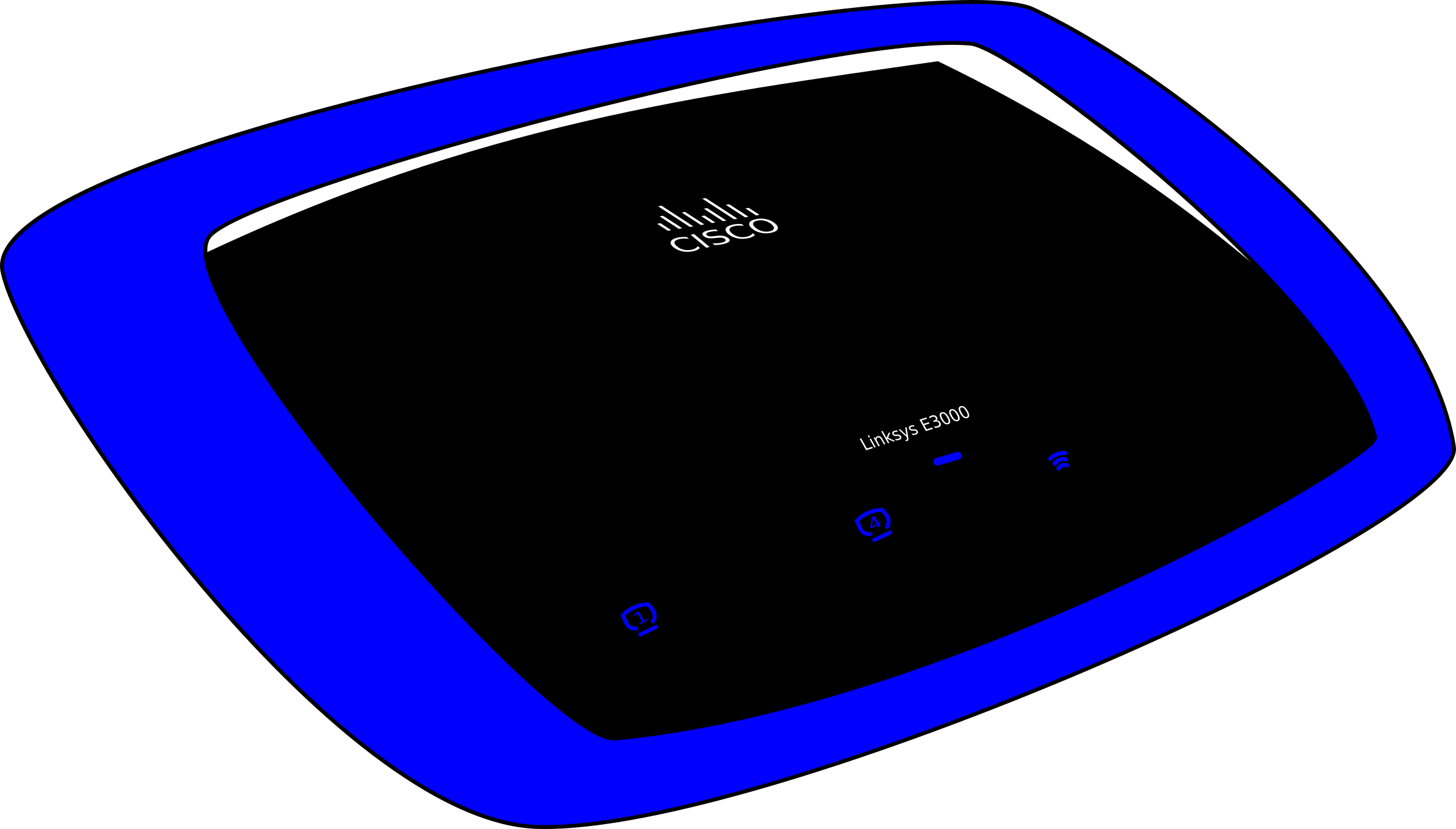 Download Cisco Linksys E3000 Wireless Router Icons Png - Kitchen ...