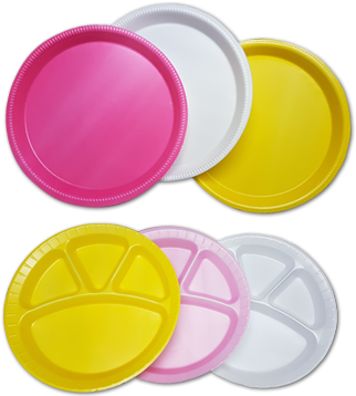 Download HD China Pp5 Plastic 3 Partment Disposable Plate Manufacturers ...