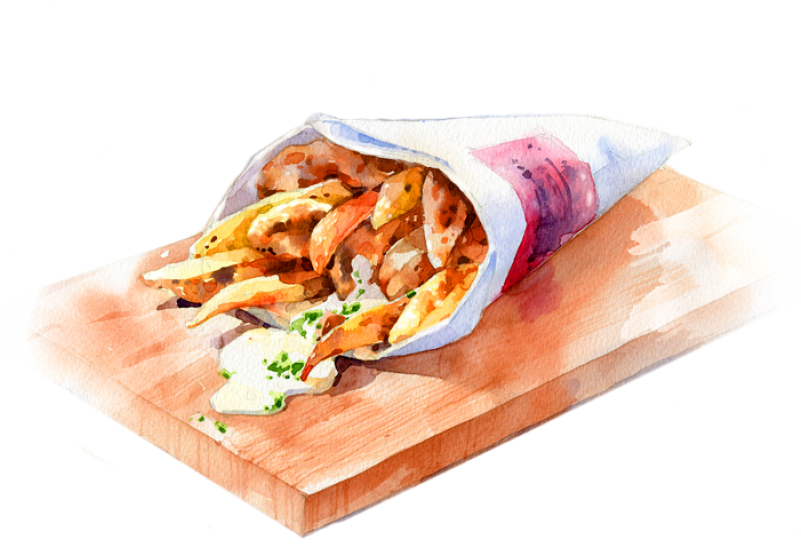 Download Food Watercolor Png - HD Transparent PNG - NicePNG.com