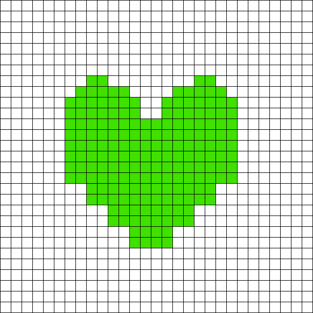 Download Undertale Green Soul - Fairly Oddparents Pixel Art - HD ...