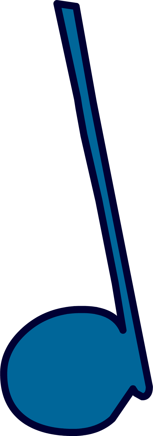 Download HD Quarter Note - Png Transparent PNG Image - NicePNG.com