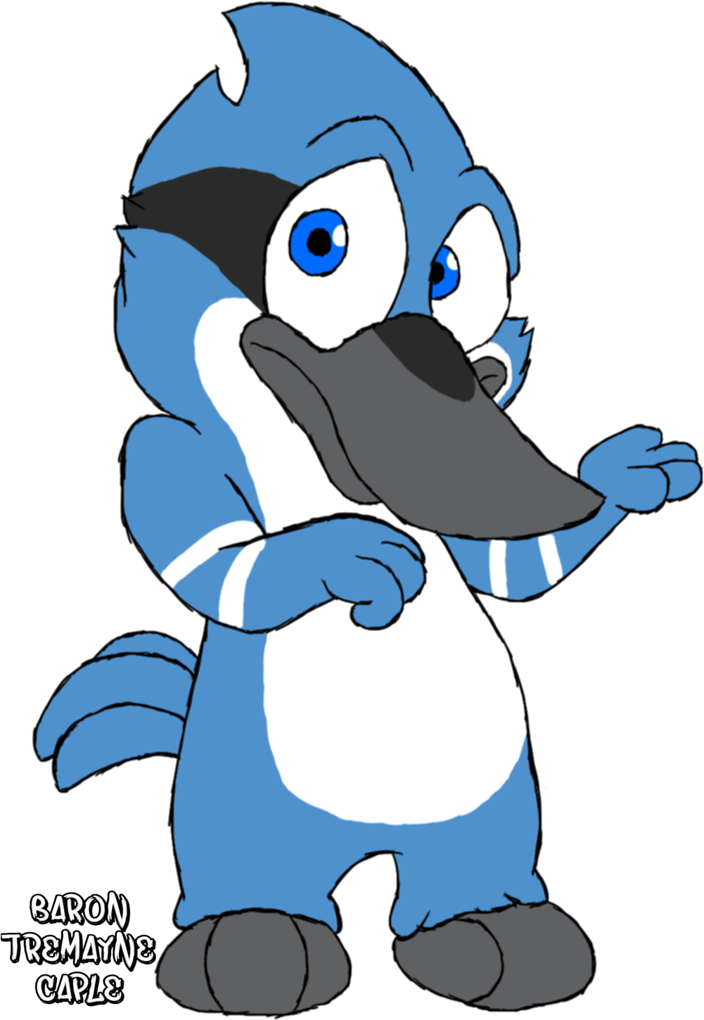 Download Mordecai - Cartoon - HD Transparent PNG - NicePNG.com