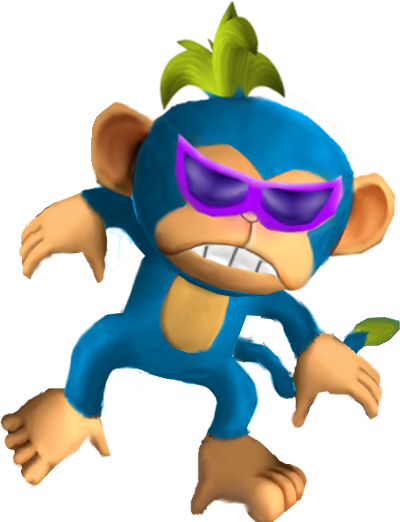 Download HD The Chimp - Mario Transparent PNG Image - NicePNG.com