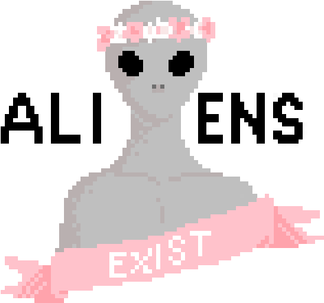 Download Alien Emoji - Alien Pixel - HD Transparent PNG - NicePNG.com