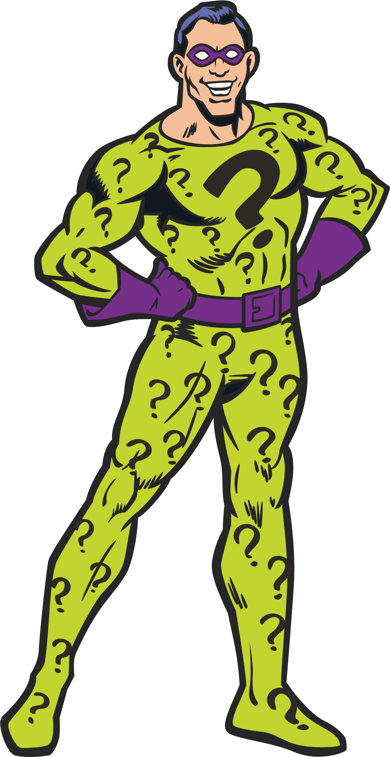Download The Riddler - Batman Riddler - HD Transparent PNG - NicePNG.com
