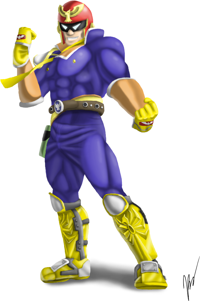 Download Captain Falcon By Emilykiwi - Super Smash Bros Captain Falcon ...