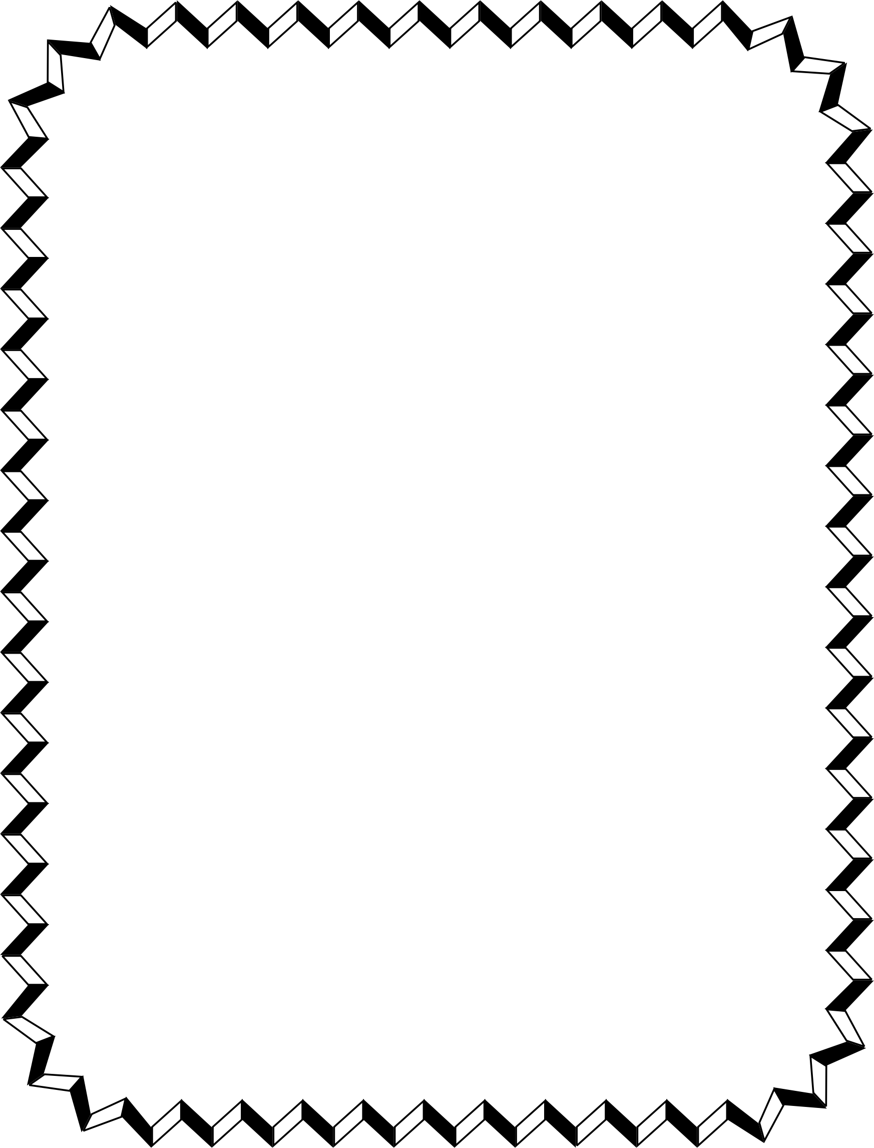 Download This Free Icons Png Design Of Zigzag Border - HD Transparent ...