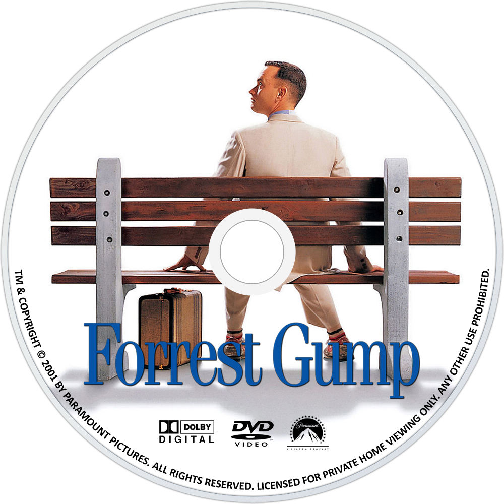 Download Forrest Gump Dvd Disc Image - Forrest Gump Dvd Disc - HD ...