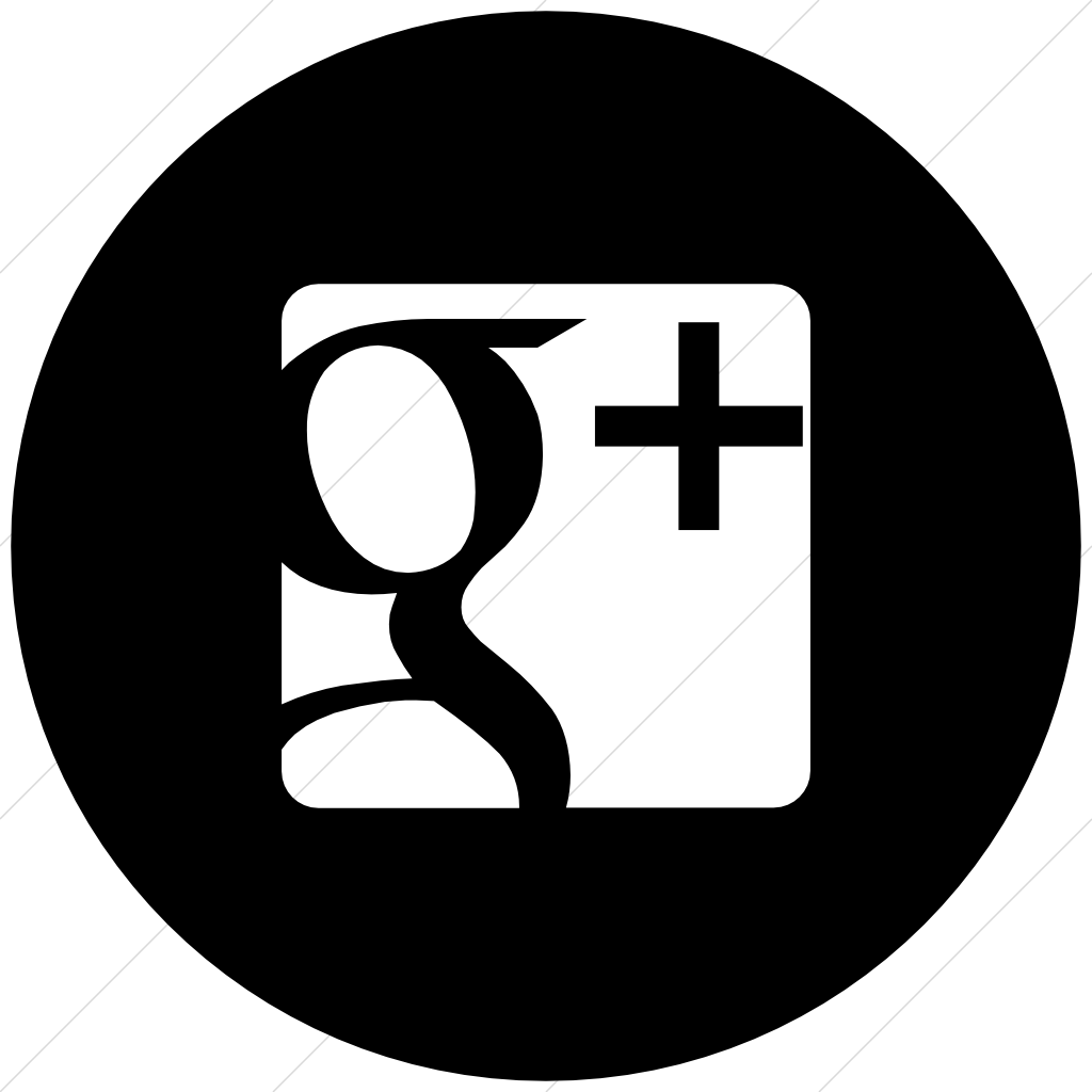 Download Google Plus Circle Icon Png - Black And White Snapchat Png ...
