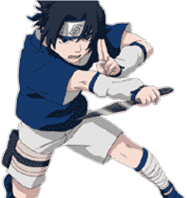 Download HD Sasuke Uchiha V Rose - Naruto Vol.2 Transparent PNG Image ...