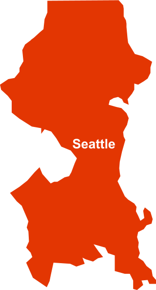 Download HD Seattle, Washington - Seattle City Map Outline Transparent ...