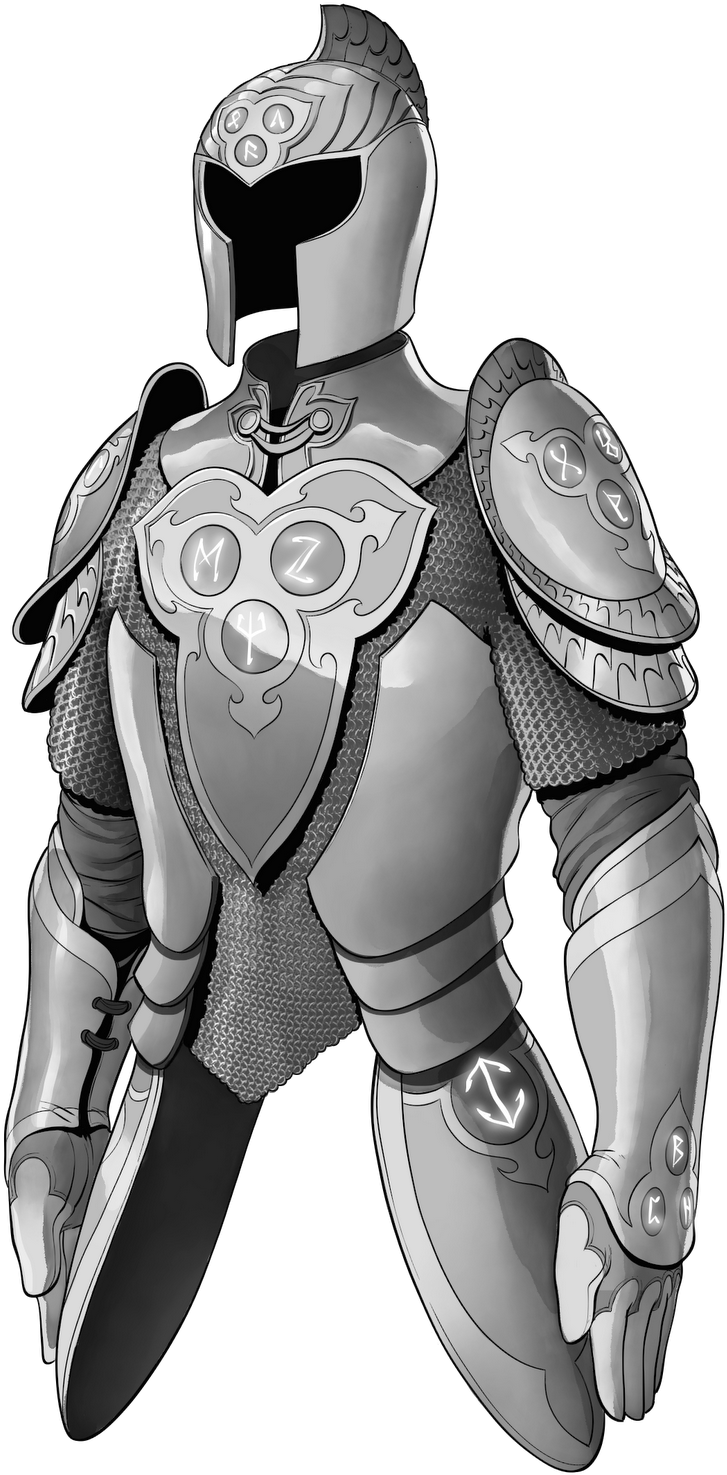 Download Drawing Armor Pathfinder - D&d Magic Plate Armor - HD ...