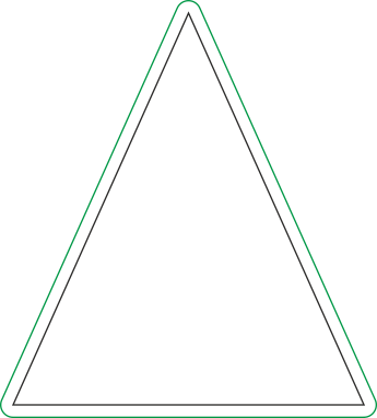 Download Rounded Or Mitred Corners Are The Only Way To Have - Triangle ...