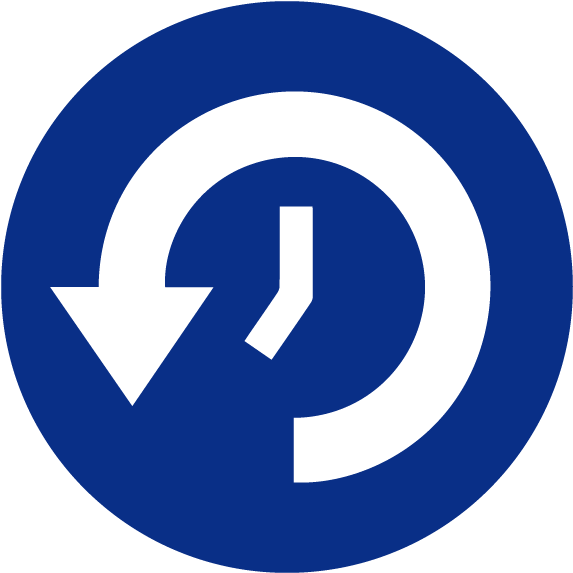 Download Past - History Icon Png Blue - HD Transparent PNG - NicePNG.com