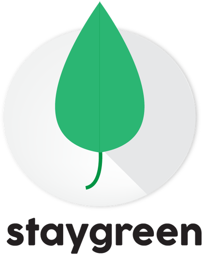 Download HD Stay Green Logo Branding Plant Logos, Green Logo, Logo ...