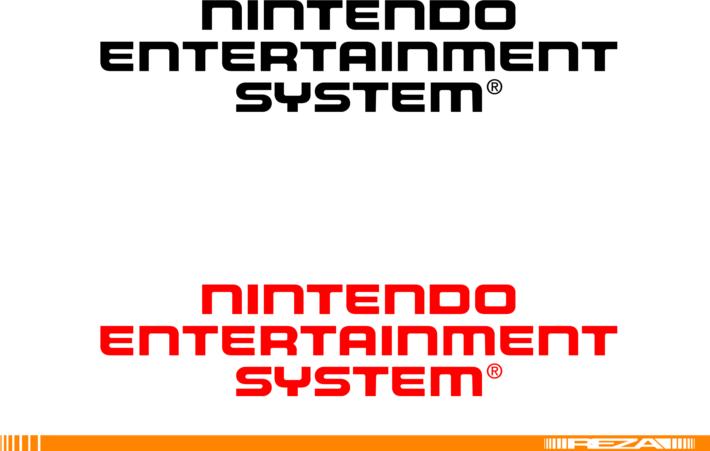 Download Nes Color Logos - Nintendo Entertainment System Logo Vector ...