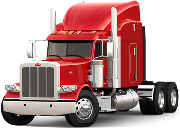 Download Red Peterbilt Semi With Sleeper - Peterbilt Lineup - HD ...