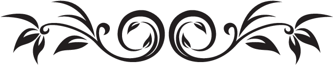 Download Decorative Leaf Scroll Decals Stickers - Text Decoration ...