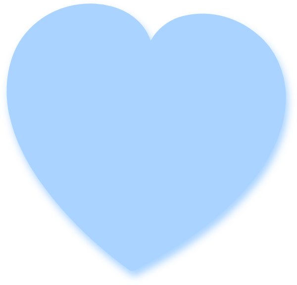 Download HD Light Blue Heart Svg Clip Arts 600 X 576 Px Transparent PNG ...