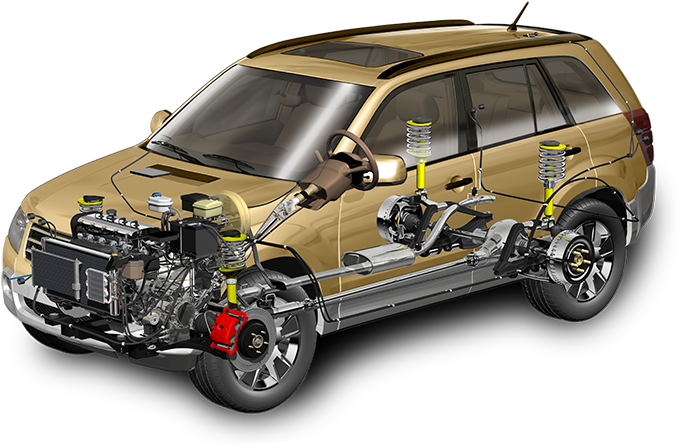 Download HD Car - Engine Car Png Transparent PNG Image - NicePNG.com