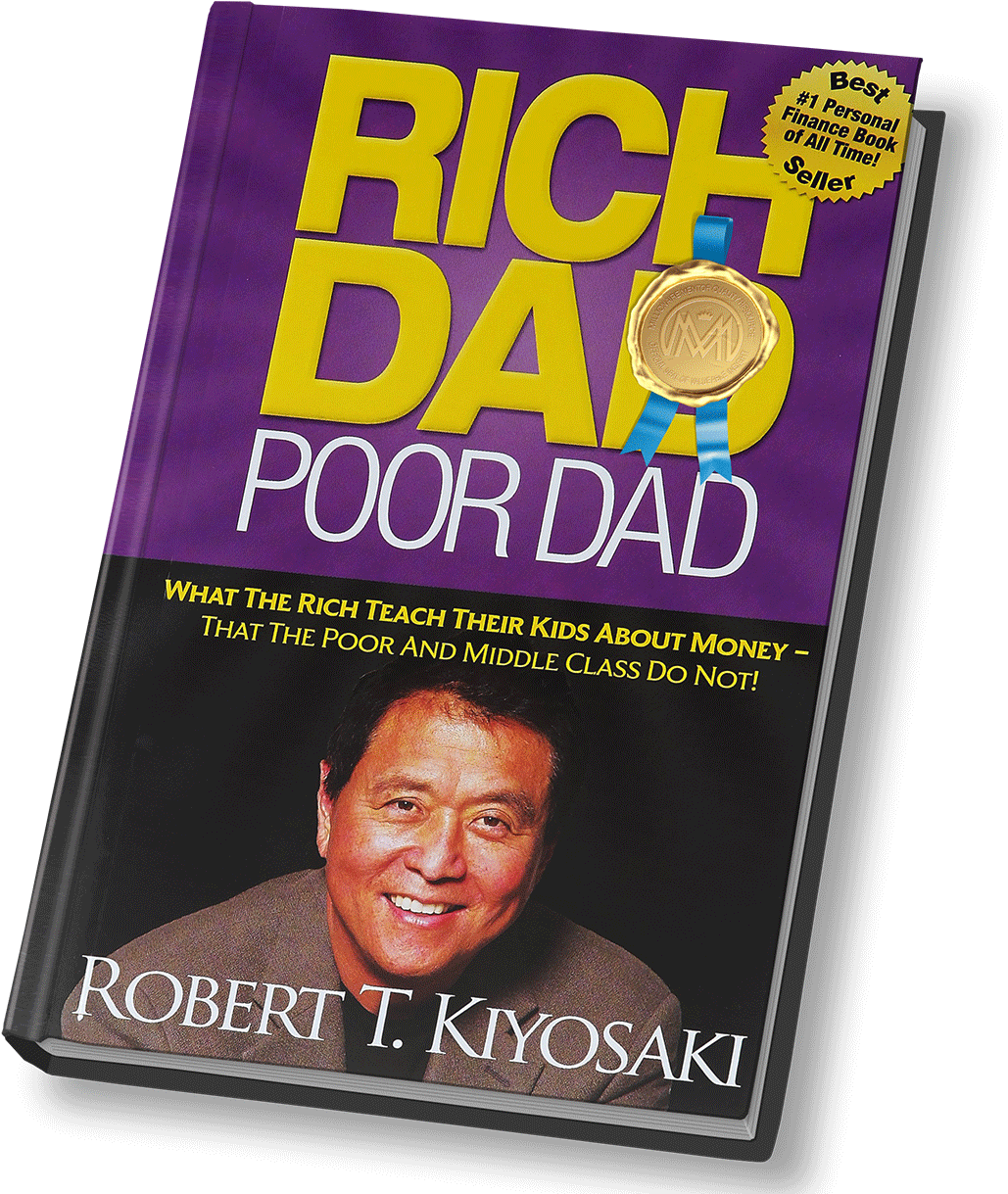 Download Rich Dad Poor Dad Png - Rich Dad Poor Dad - HD Transparent PNG ...