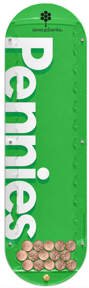 Download HD Penny Bank - Penny Transparent PNG Image - NicePNG.com