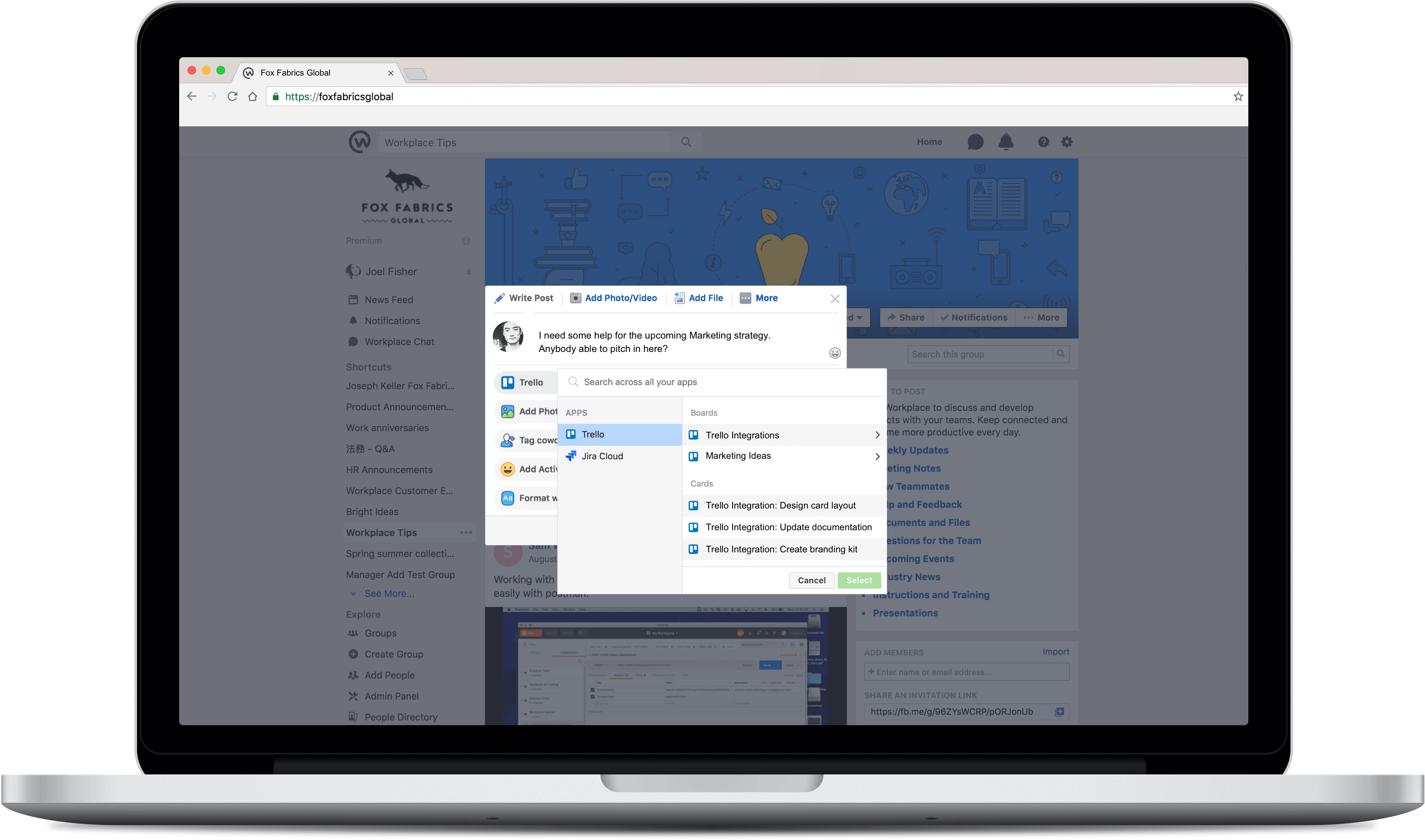 Download Share, Discuss And Track Trello Projects From Workplace ...