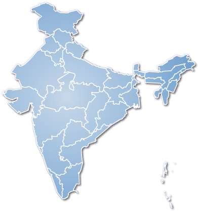 Download HD India Map Black And White Transparent PNG Image - NicePNG.com
