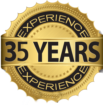 Download HD 35 Years Experience Emblem - Celebrating 25 Years ...