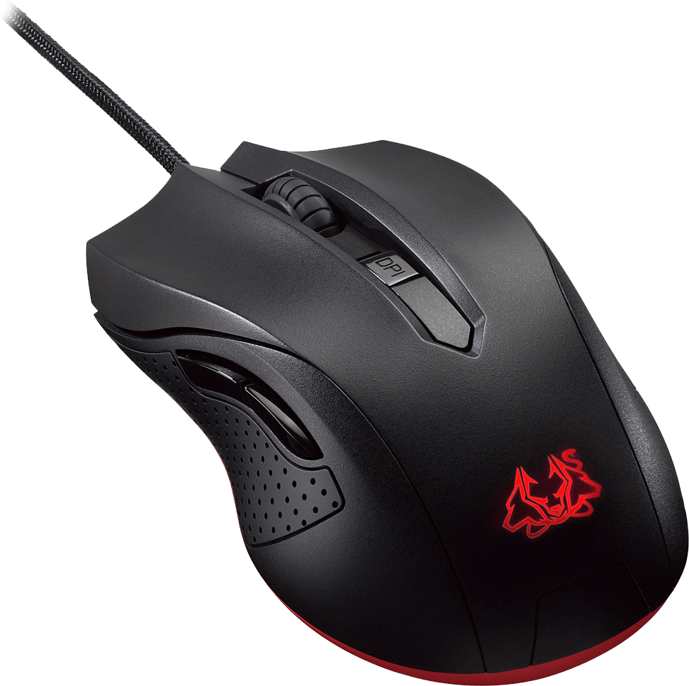 Download HD Asus Cerberus Gaming Mouse Transparent PNG Image - NicePNG.com