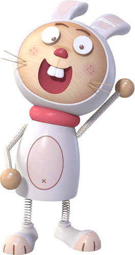 Download HD Hopparoo Waving Png - Tickety Toc Png Transparent PNG Image ...