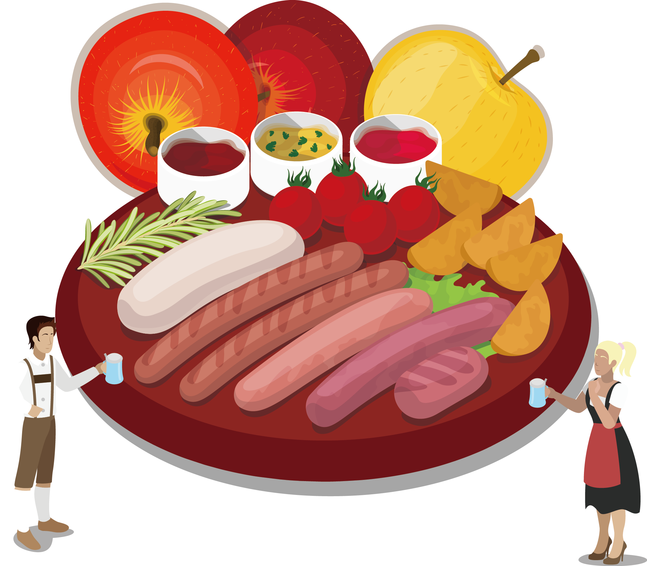 German Food Clipart