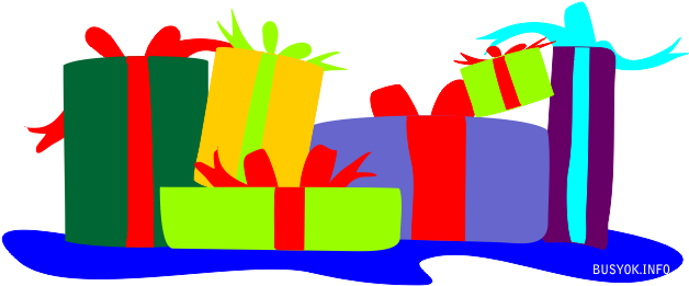 Gift Giving Clipart