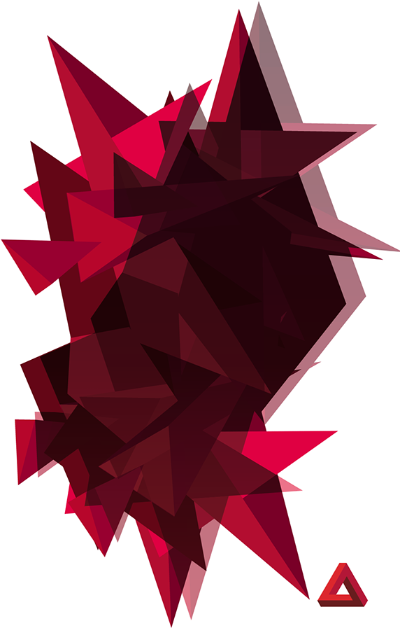 Download HD Abstract Triangle Background Png Download - Maroon Abstract ...