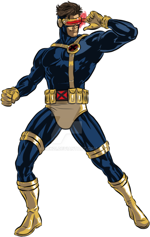 Download Cyclops Digital Drawing By Frick - Cyclops 90's Marvel ...